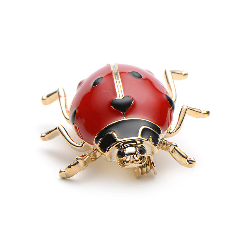 Red And Black Ladybug Brooch – Vintage Creators